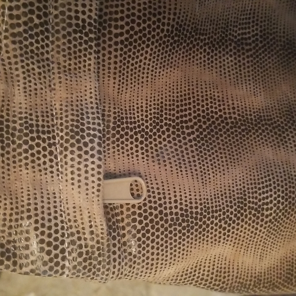 Liza Ganz | Bags | Liza Ganz Snakeskin Back Pack Purse Pink And Black ...